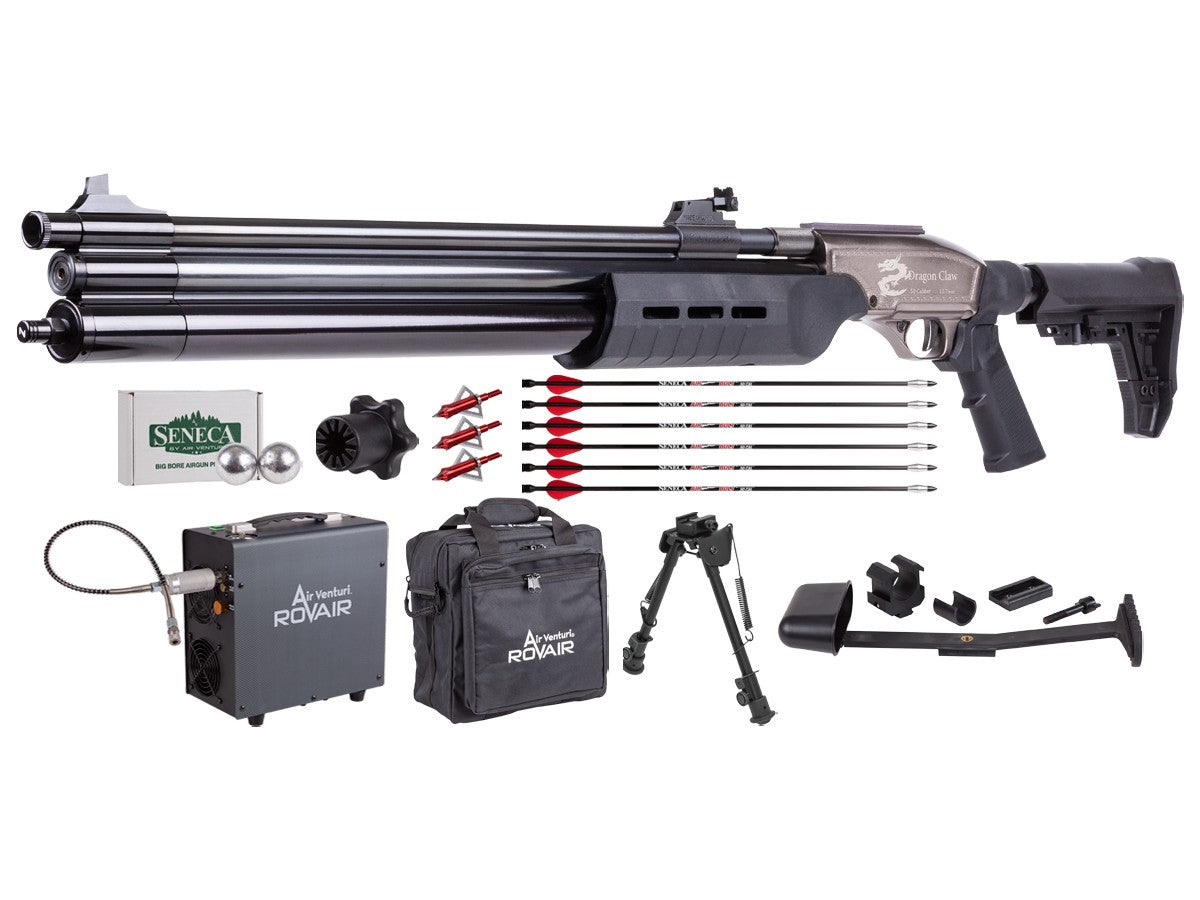 Seneca Dragon Claw II Tactical Ready-to-Hunt Combo - Caliber 0.50 - FP ...