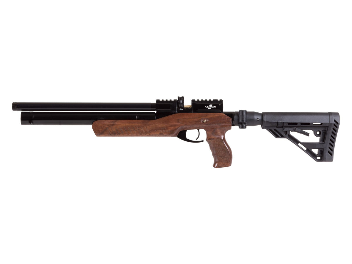 Ataman M2R Carbine Ultra Compact Air Rifle, Walnut - Caliber 0.22 - FP ...