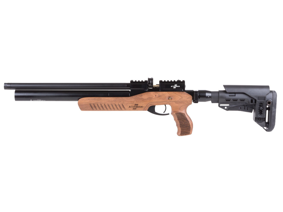 Ataman M2R Ultra-Compact X PCP Air Rifle, Walnut Stock - Caliber 0.177 ...