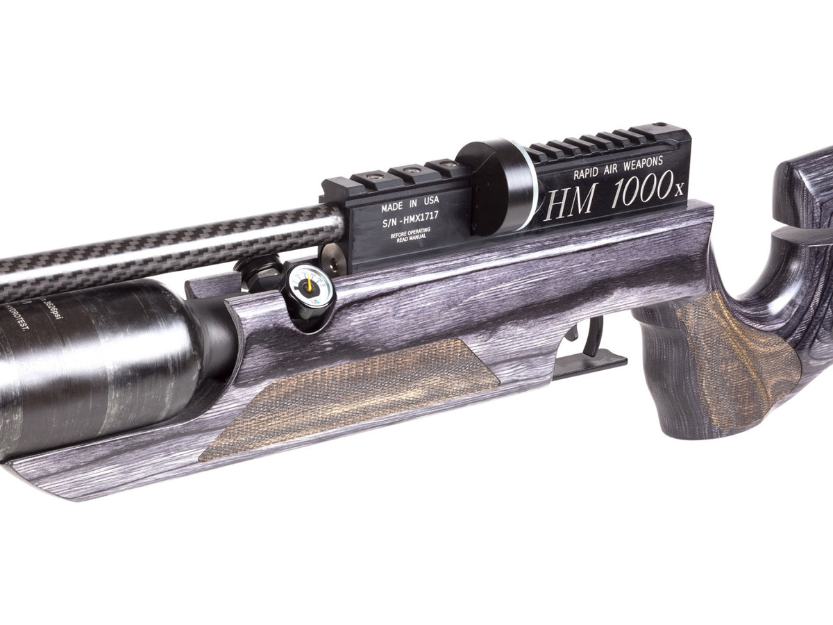 RAW HM1000x LRT Rifle, Black, Right-Hand Action,.25 Caliber - Caliber ...