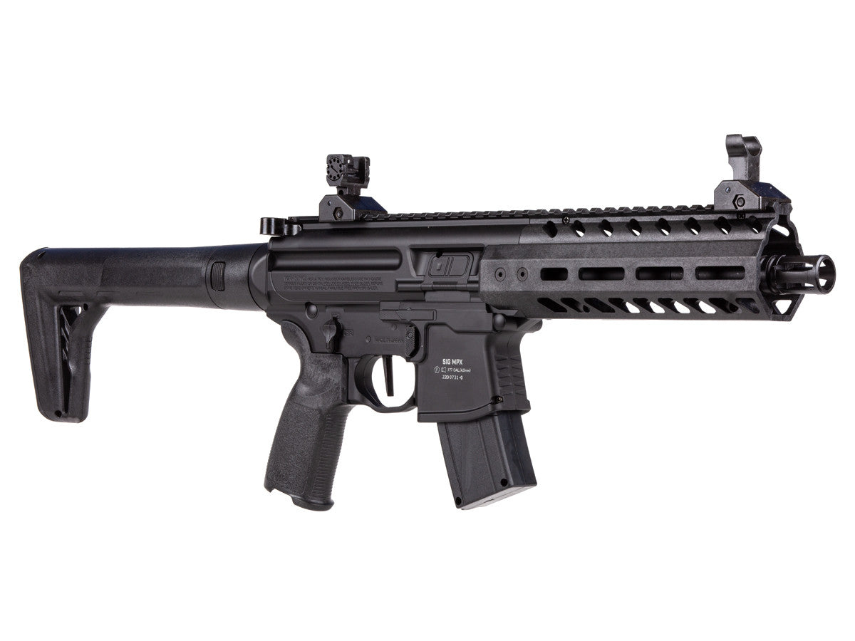 SIG Sauer MPX Pellet Rifle Gen 2, Black - Caliber 0.177 - FPS 450 ...