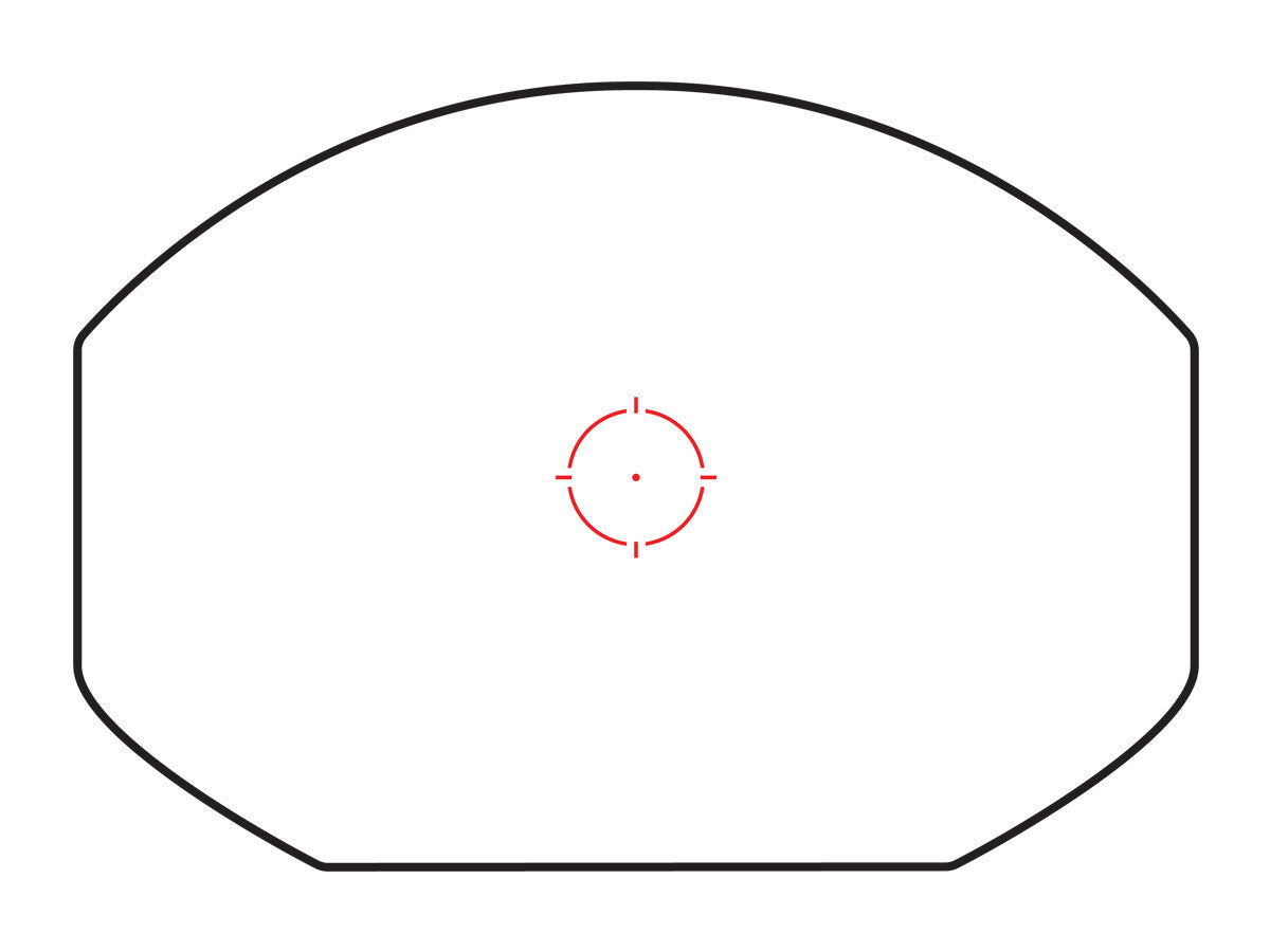 Hawke Wide View Reflex Sight, Circle Dot, Weaver Mount – Airsenal