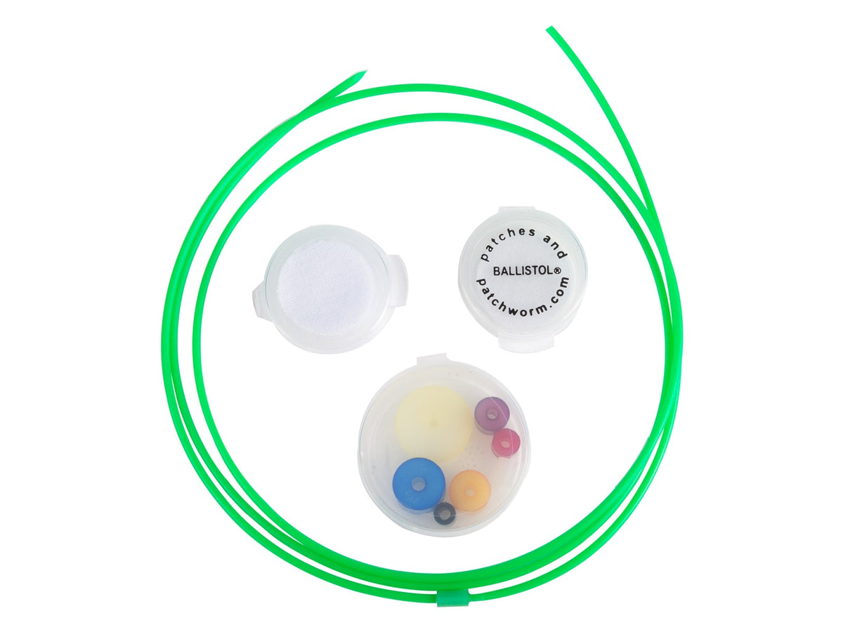 PatchWorm Multi-caliber Pocket Field Cleaning Kit, .20 cal - .50 cal ...